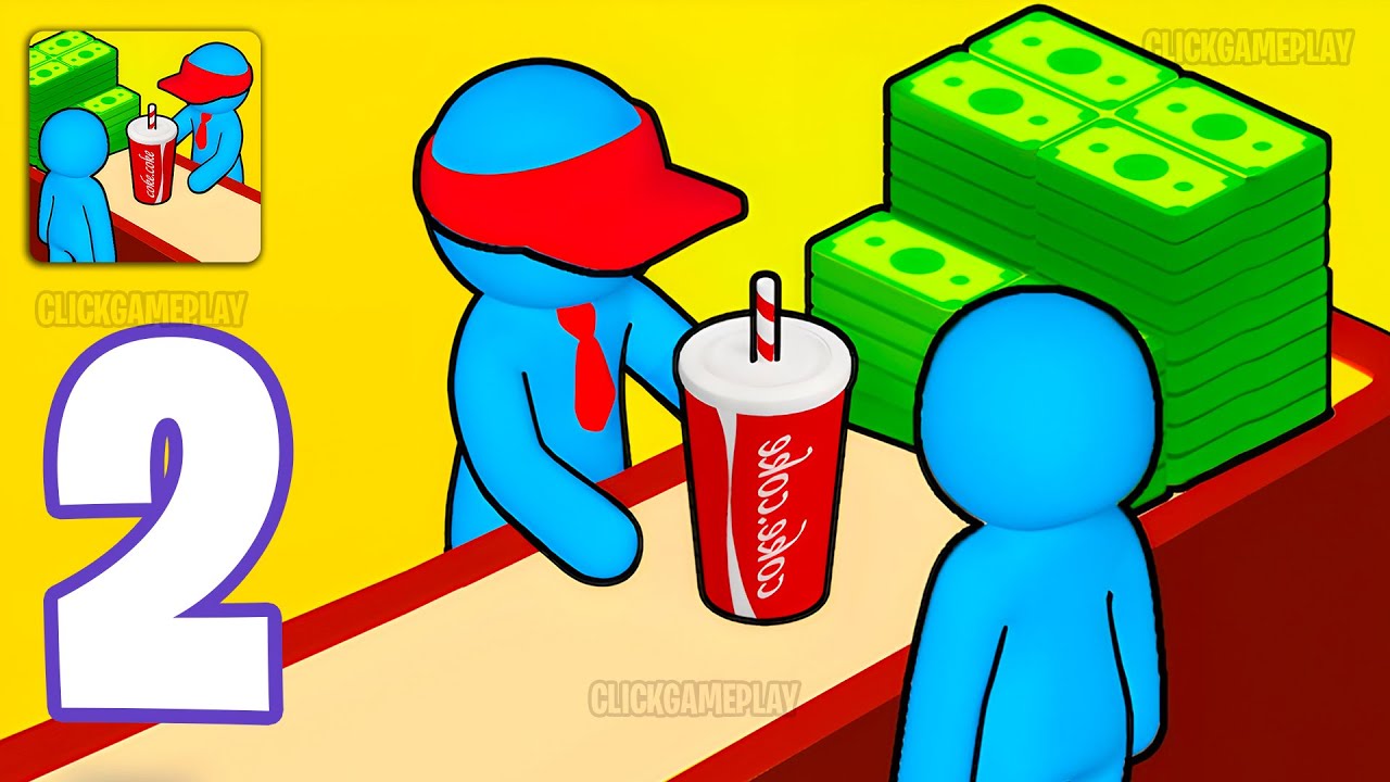 Burger Please! Gameplay Walkthrough Part 2 - Tutorial Manage Burger ...