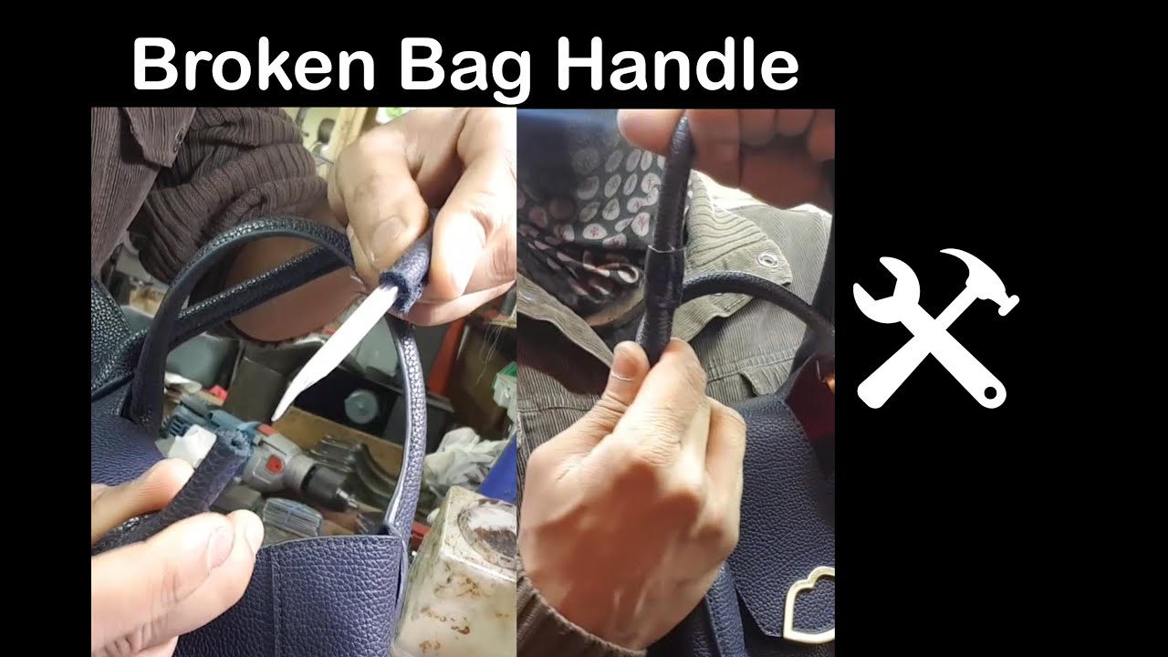 broken bag handle - YouTube