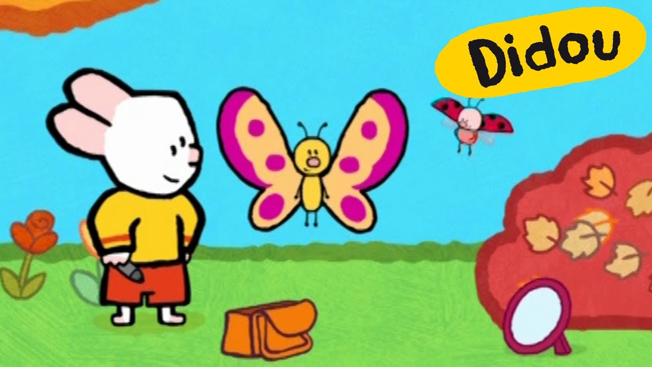 Papillon - Didou, dessine-moi un papillon | Dessins animés pour les ...