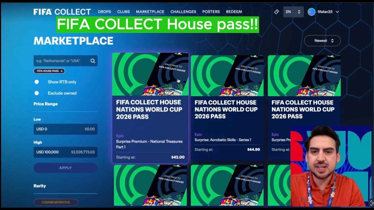 FIFA Collect House - YouTube