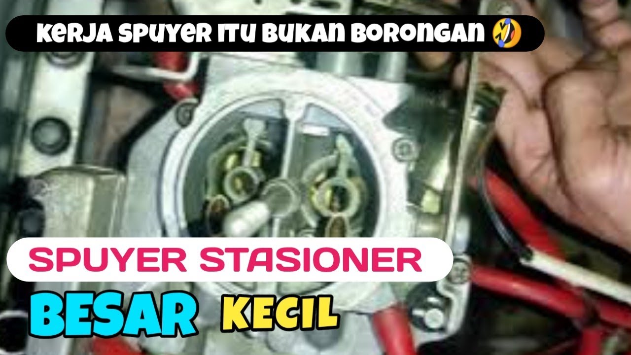 Perbedaan Spuyer Stasioner Besar Dan Kecil - YouTube