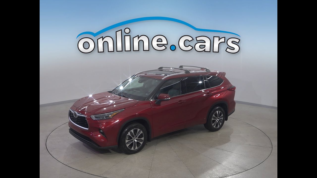 A53790PT Used 2022 Toyota Highlander Red SUV Test Drive, Review, For ...