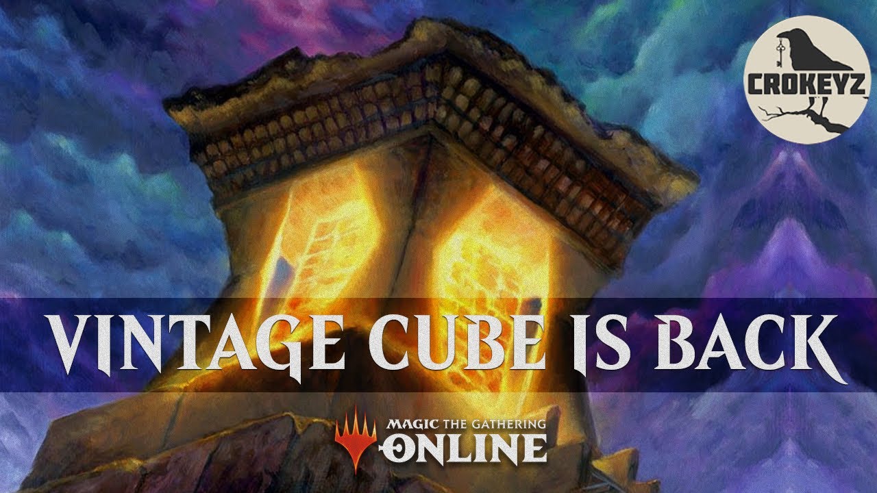 VINTAGE CUBE IS BACK! MTGO | CROKEYZ Kaldheim MTG - YouTube