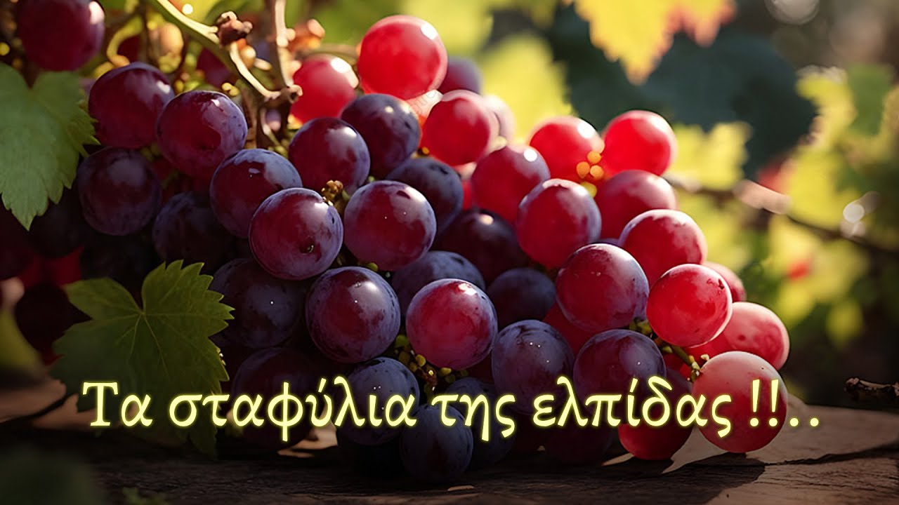 Τα σταφύλια της ελπίδας !!.. - Πρεσβυτέρα Καλυψώ Δημητριάδη - YouTube