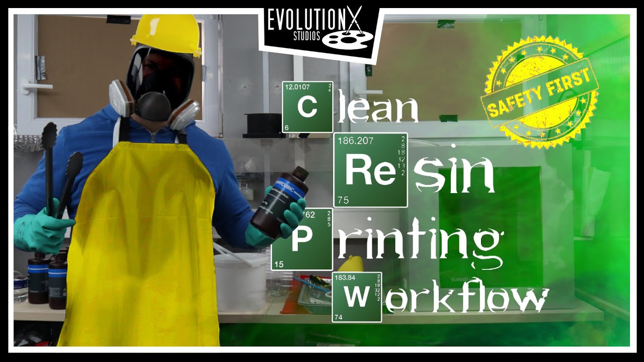 Resin Printing 101: Mess-Free and Safe Resin Printing - YouTube