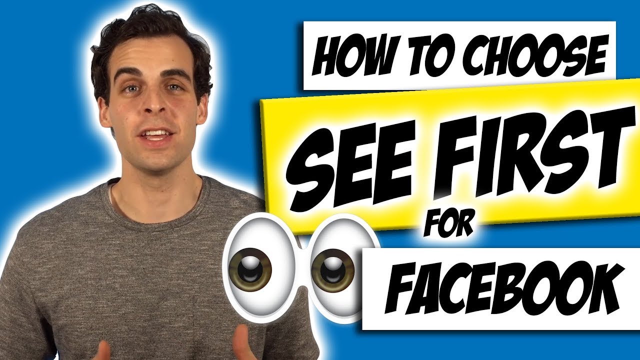 How to Choose What You See First on Your Facebook Timeline - YouTube