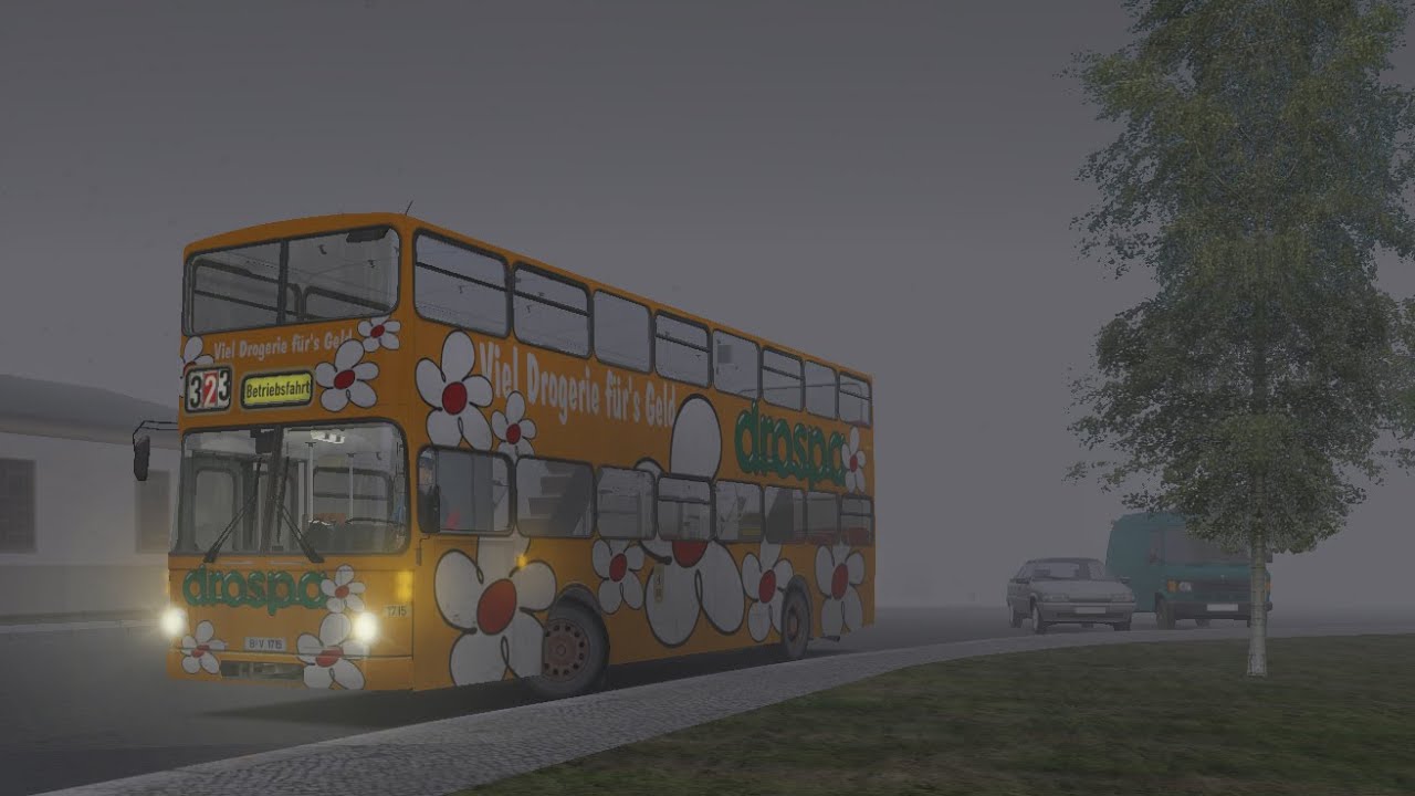 [OMSI] Betriebsfahrt: Berlin Route 5E, MAN SD200 (SD80, 1715), Extreme ...