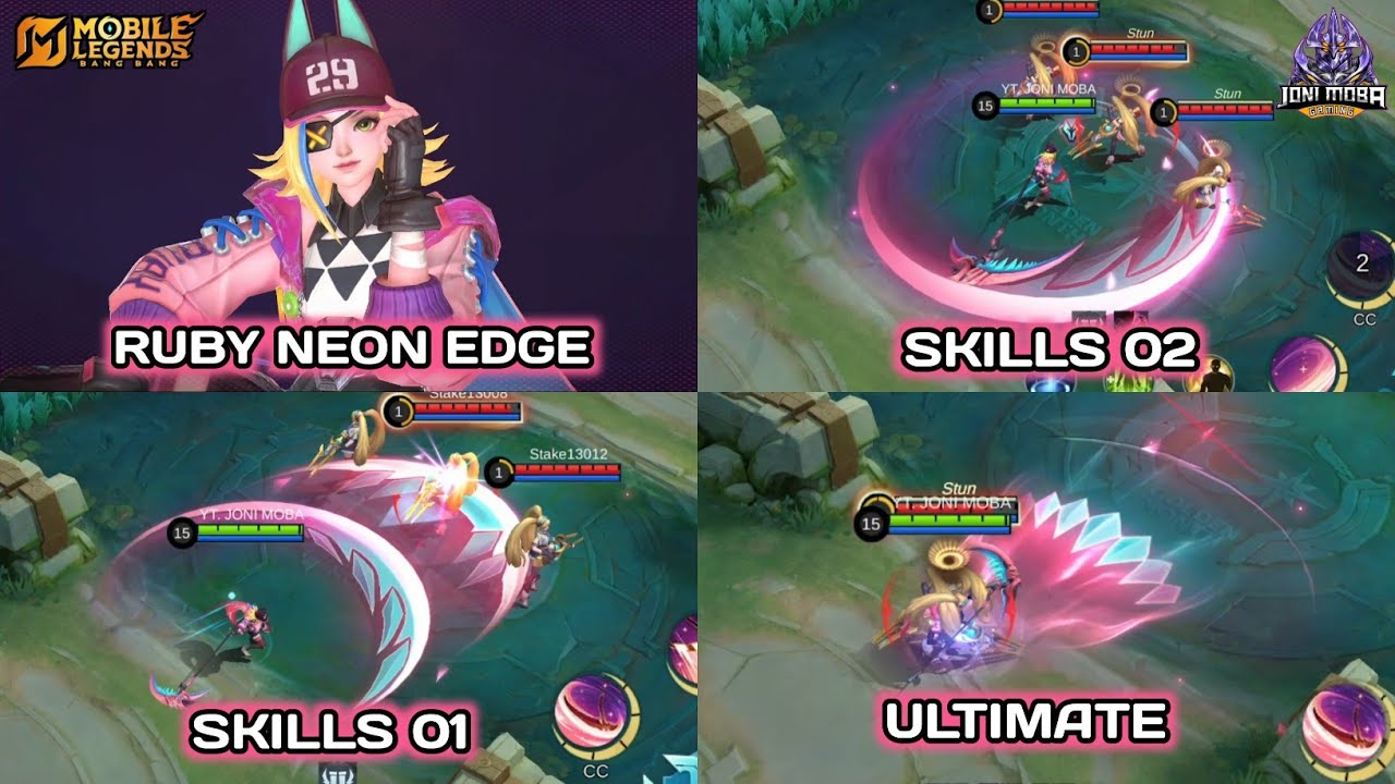 RUBY FREE SKIN NEON EDGE - TANGGAL RILIS/RELEASE DATE - SKILLS EFFECT ...