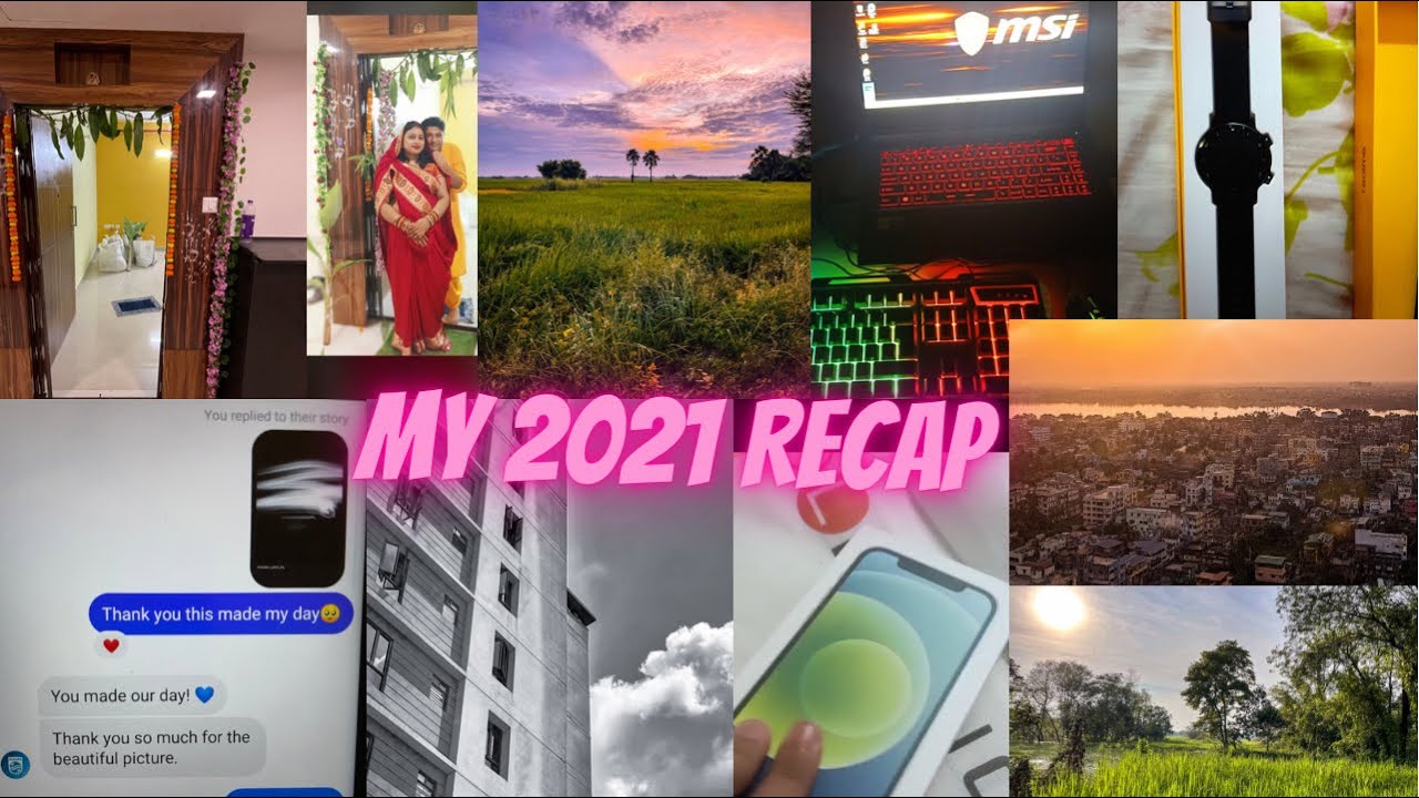 MY 2021 RECAP VIDEO🎊/ a year for normal student to remember 😍#2021recap ...