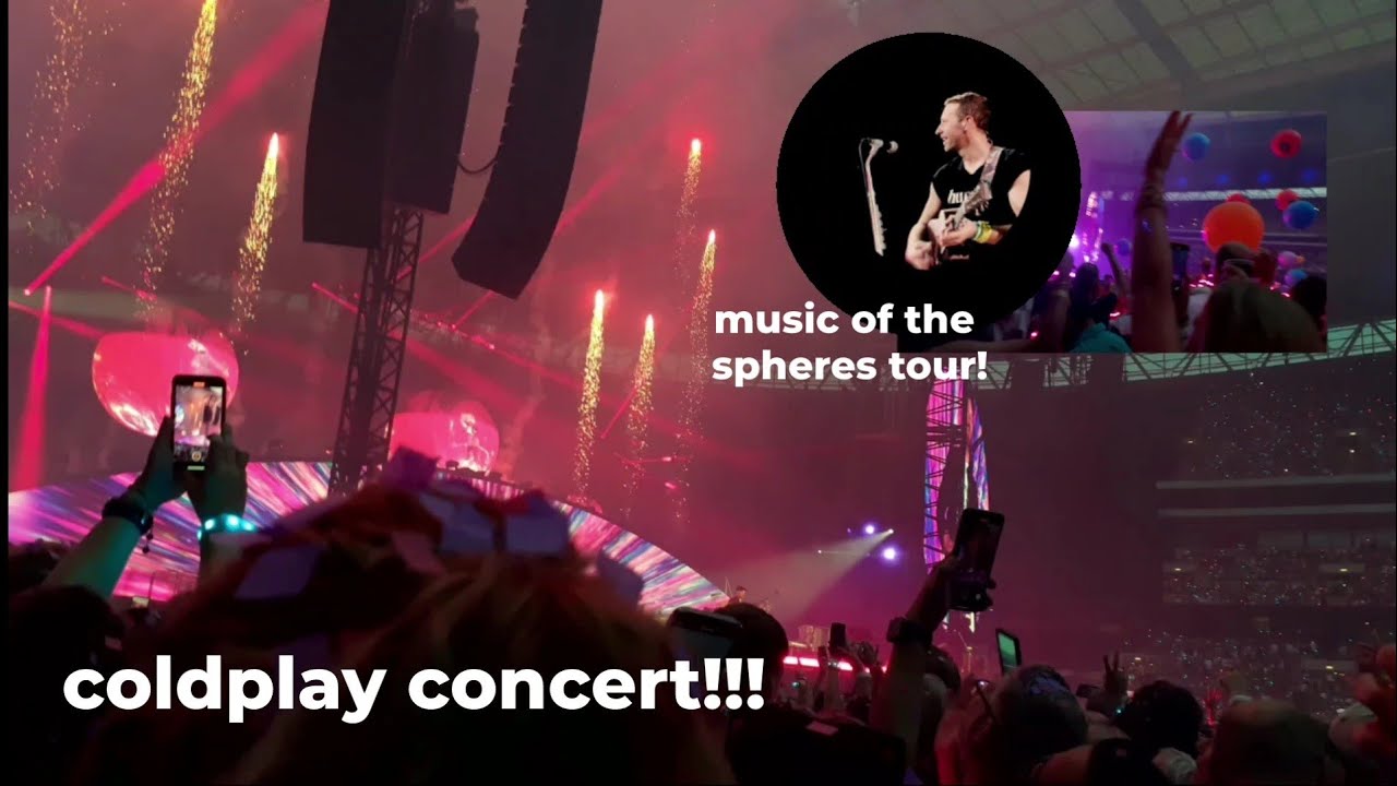 SEEING COLDPLAY LIVE AT LONDON WEMBLEY || concert vlog 🎶 - YouTube
