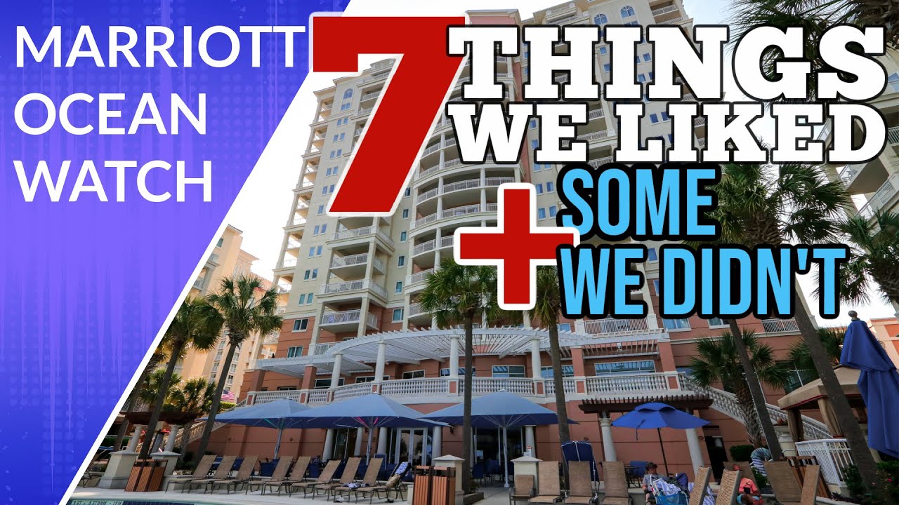Marriott OceanWatch Villas at Grande Dunes - The Great & Not So Great ...