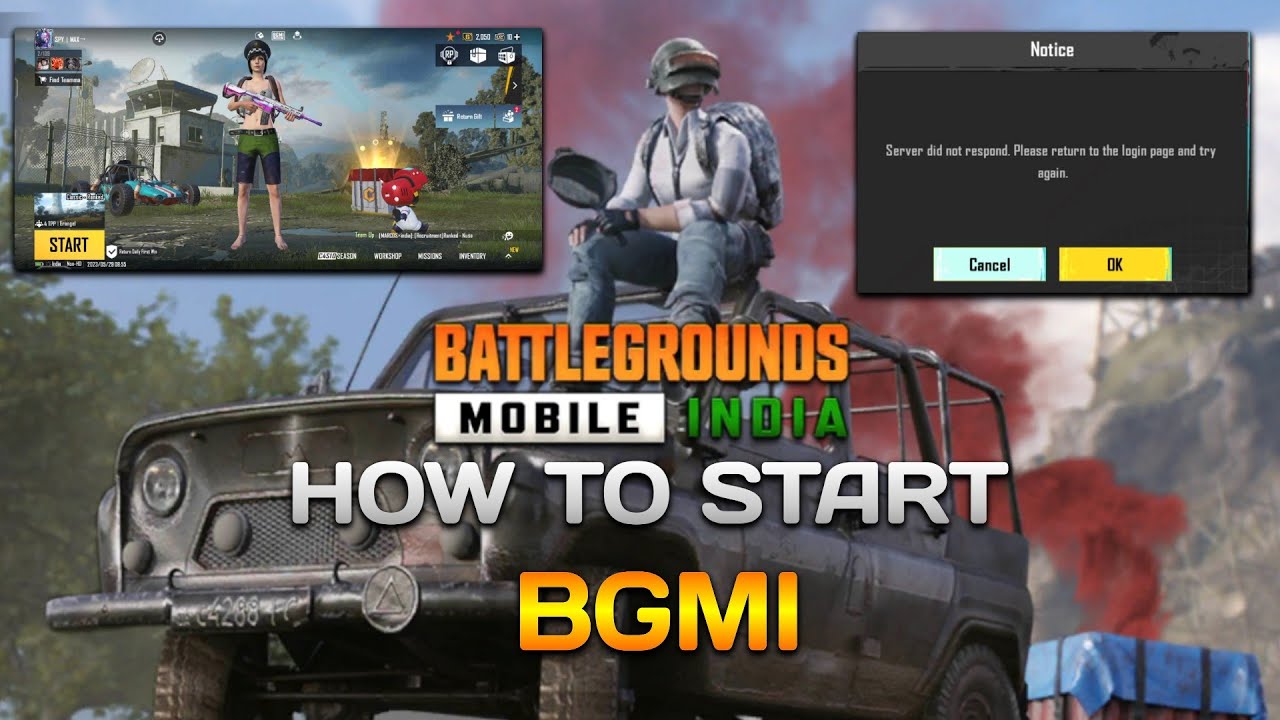 HOW TO START BGMI | BGMI BACK |INDIA KI HEARTBEAT IS BACK - YouTube