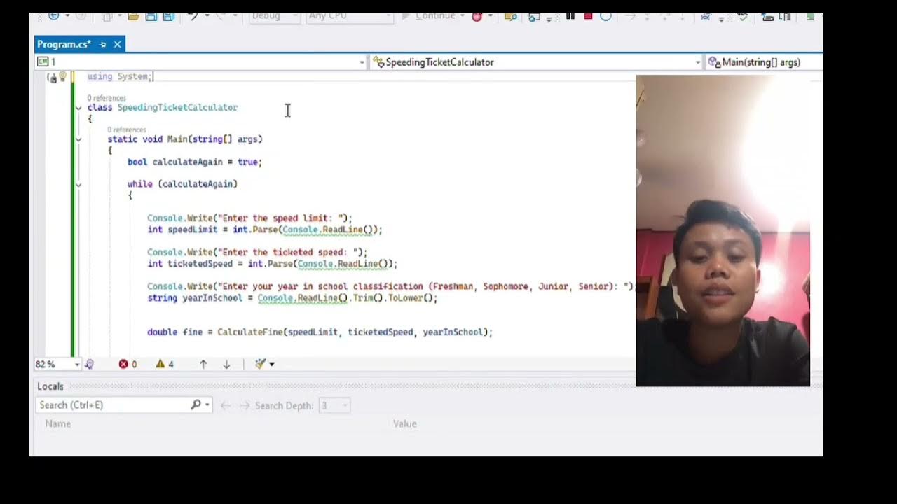my explanation about my code - YouTube