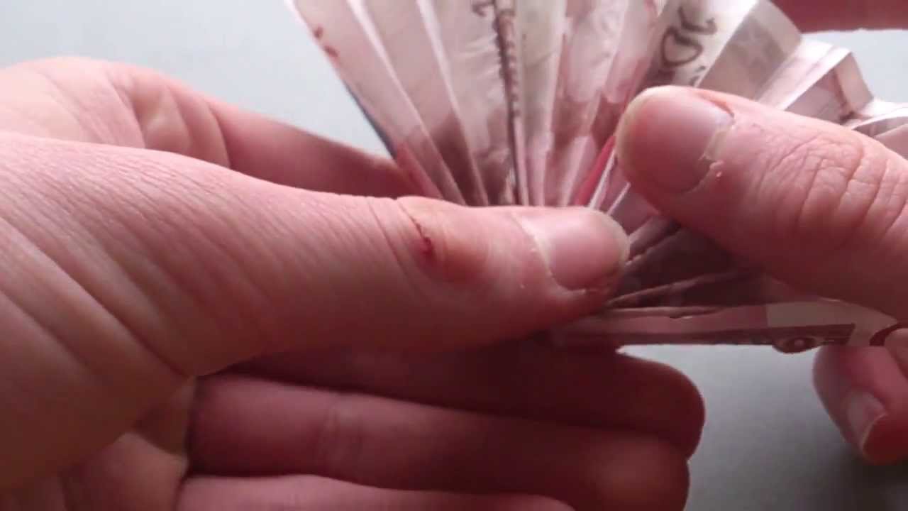 Basteln Anleitung: Fächer aus Papier falten - Fächer aus Origami falten ...