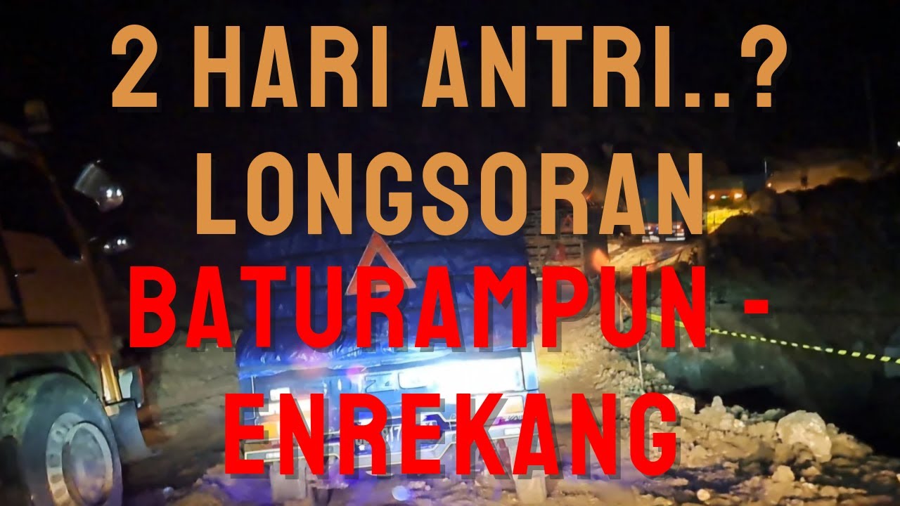 Lewat Jalan Darurat, Rekonstruksi Longsoran Puncak Panorama, KM 258 ...