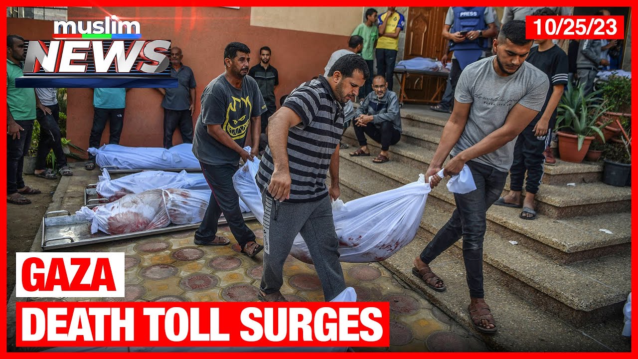 Gaza Death Toll Surges - YouTube