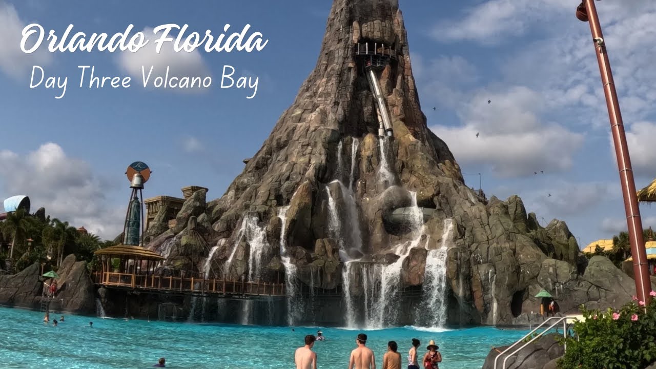 Orlando Florida ~ Day Three ~ Volcano Bay - YouTube