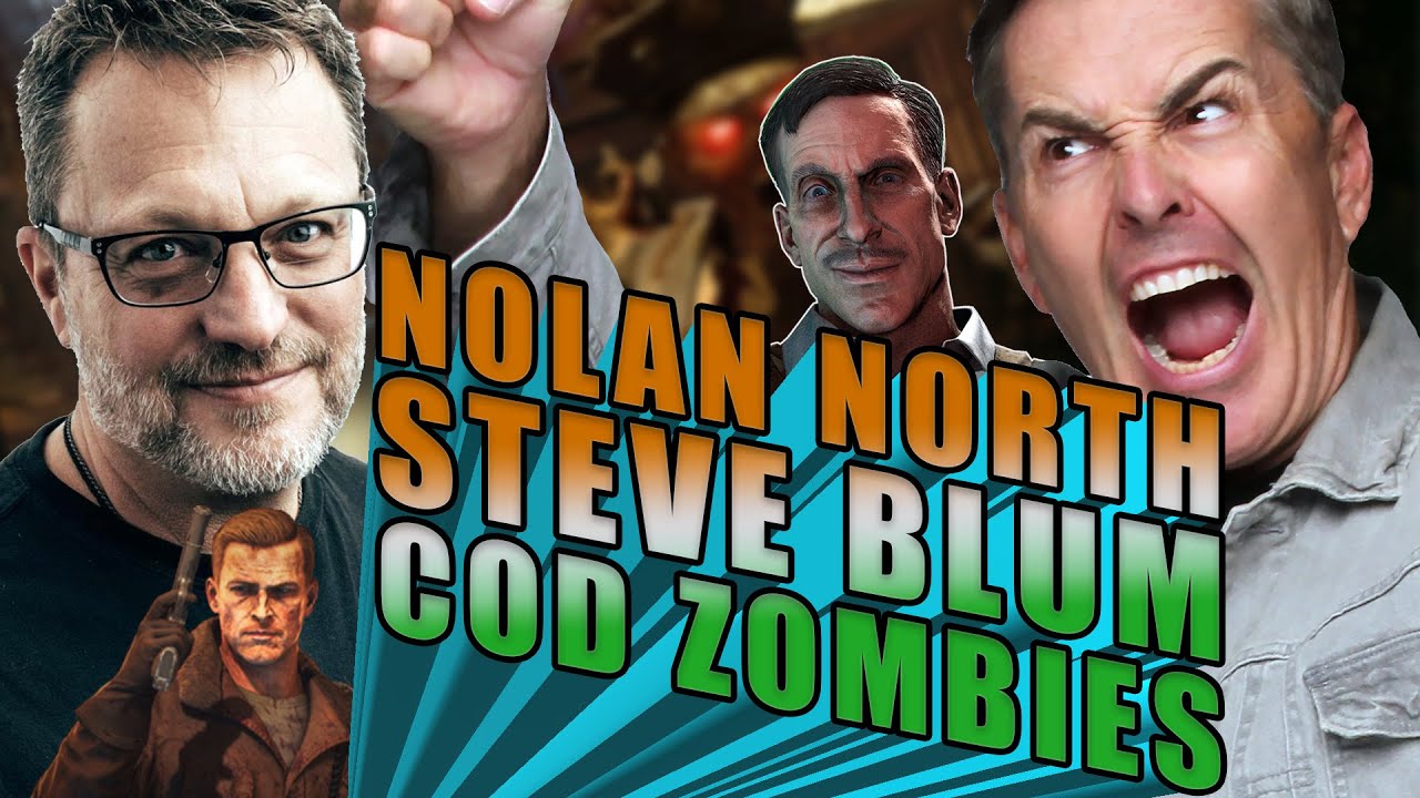 Nolan North (Richtofen), Steve Blum (Dempsey) and Call of Duty: Zombies ...