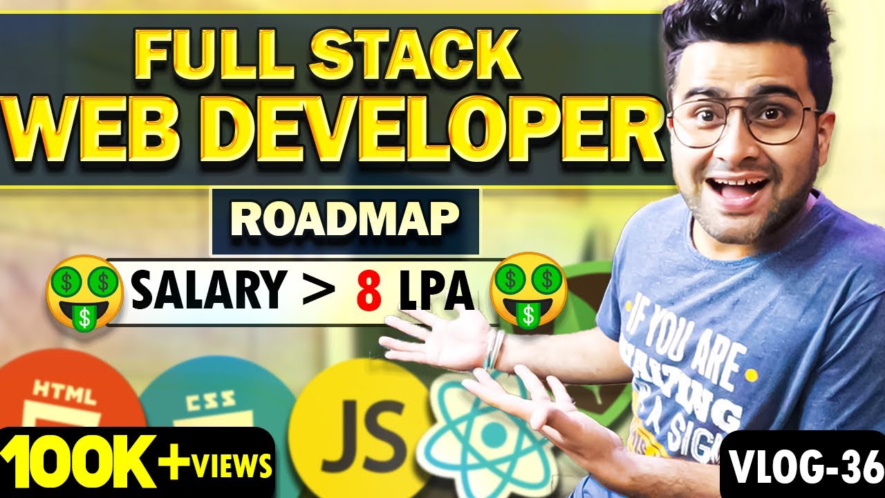 How To Become A Full Stack Web Developer 👩‍💻 Complete Roadmap With Free ...