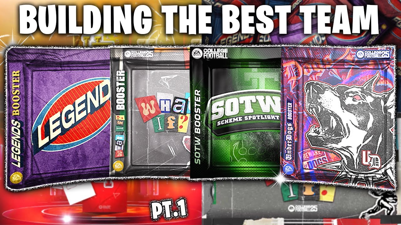 Every Booster Pack Builds My GOD SQUAD! - YouTube