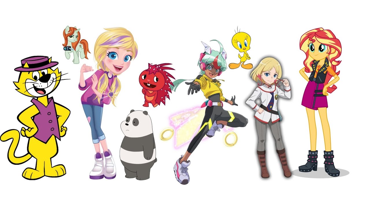 All color characters sings i'm blue daba dee daba die part 2 - YouTube