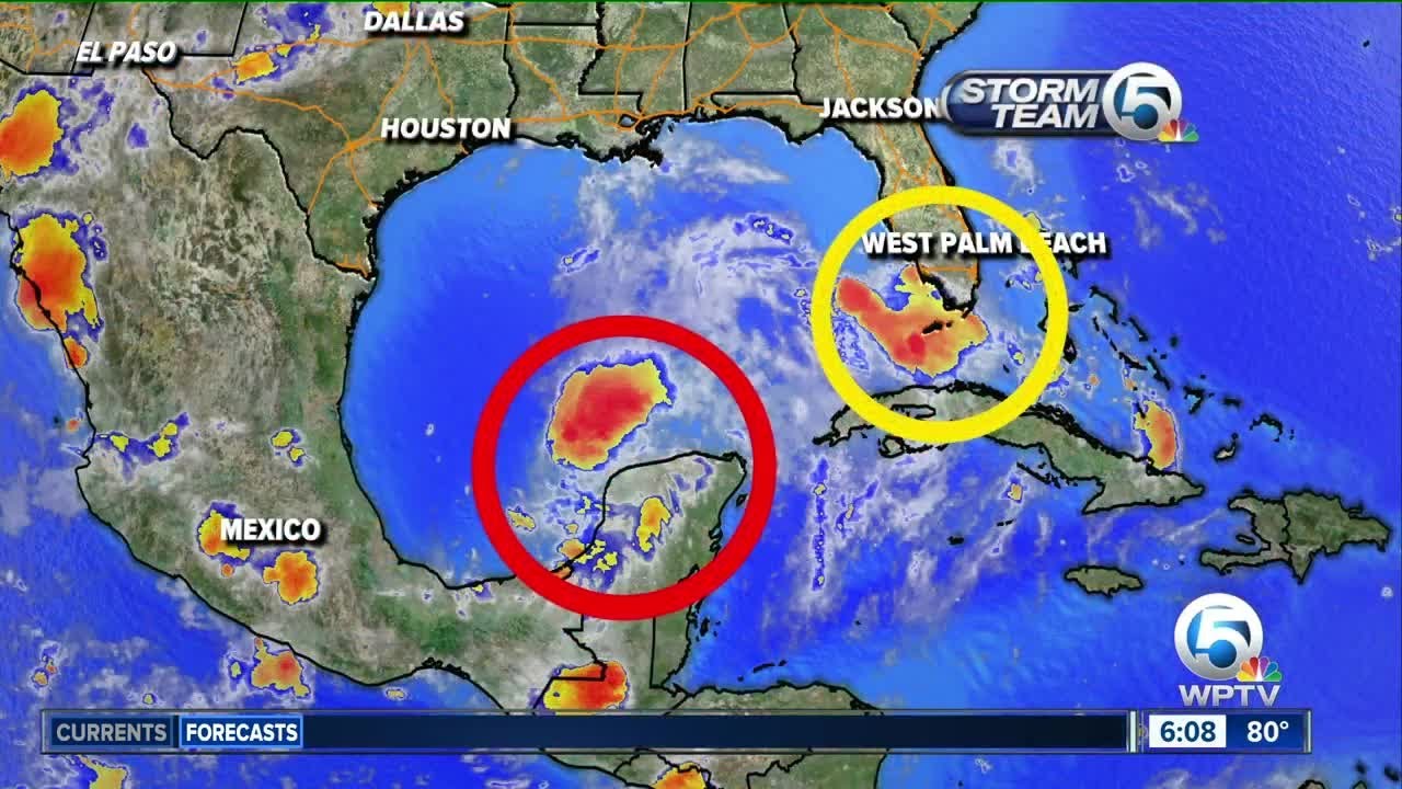 Tropical wave Wednesday morning update - YouTube