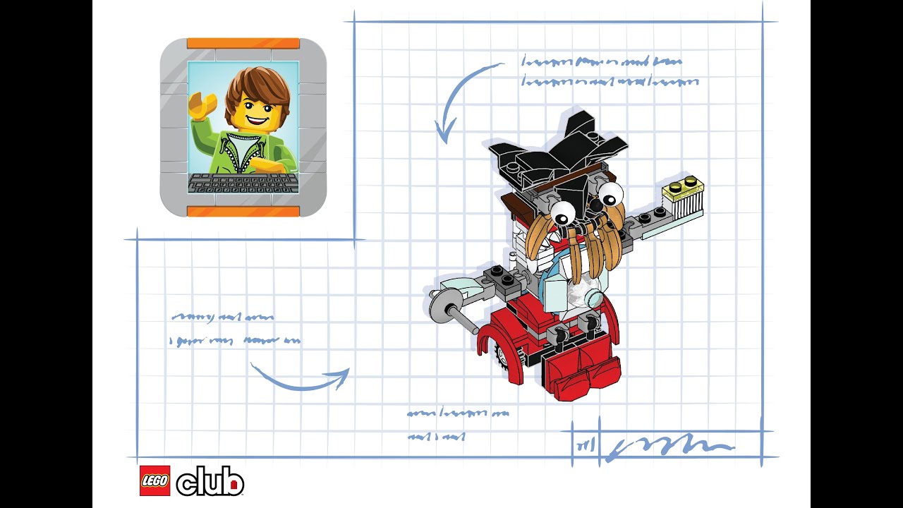 LEGO MIXELS SERIES 8 MEGA MAX INSTRUCTIONS (Lego Club Model) - YouTube