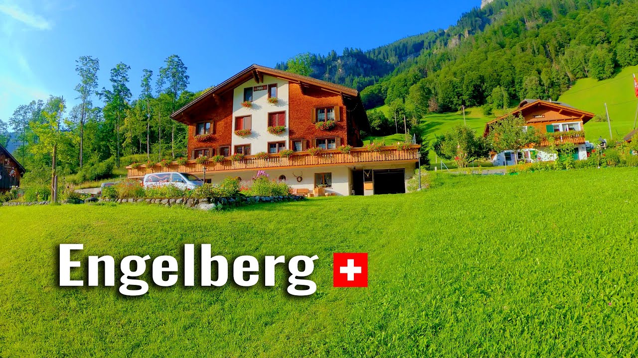 Engelberg 4K, beautiful village in central Switzerland - YouTube