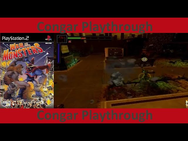 War Of The Monsters Conger