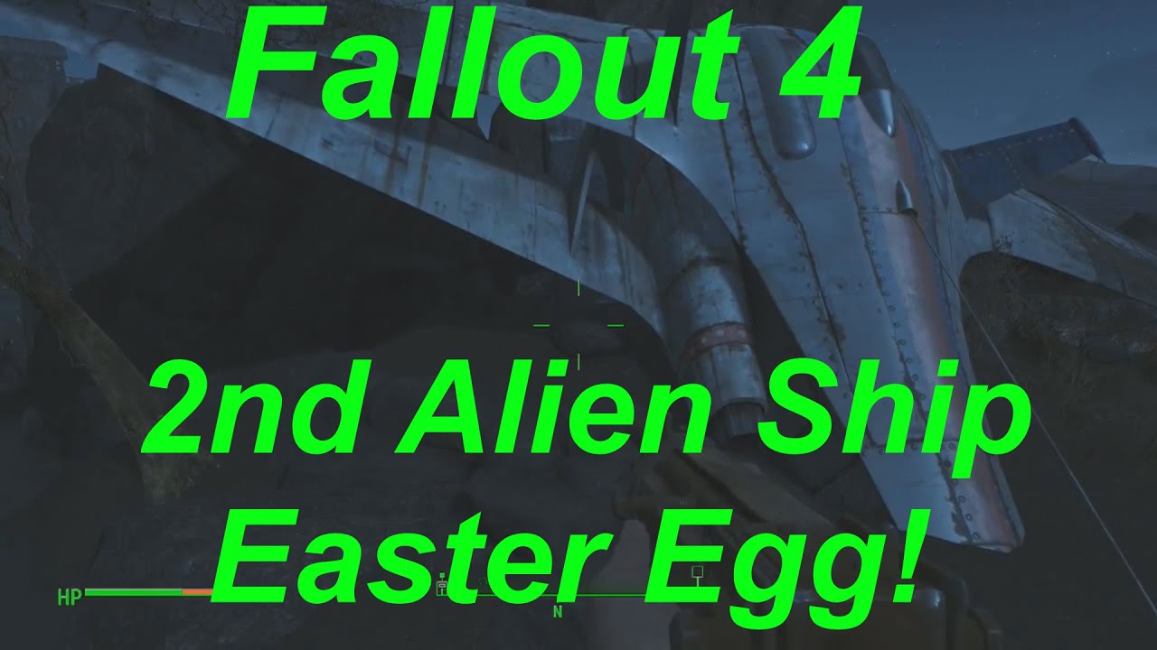 Fallout 4 Easter Eggs - Second Alien Space Ship Found! (Fallout 4 ...