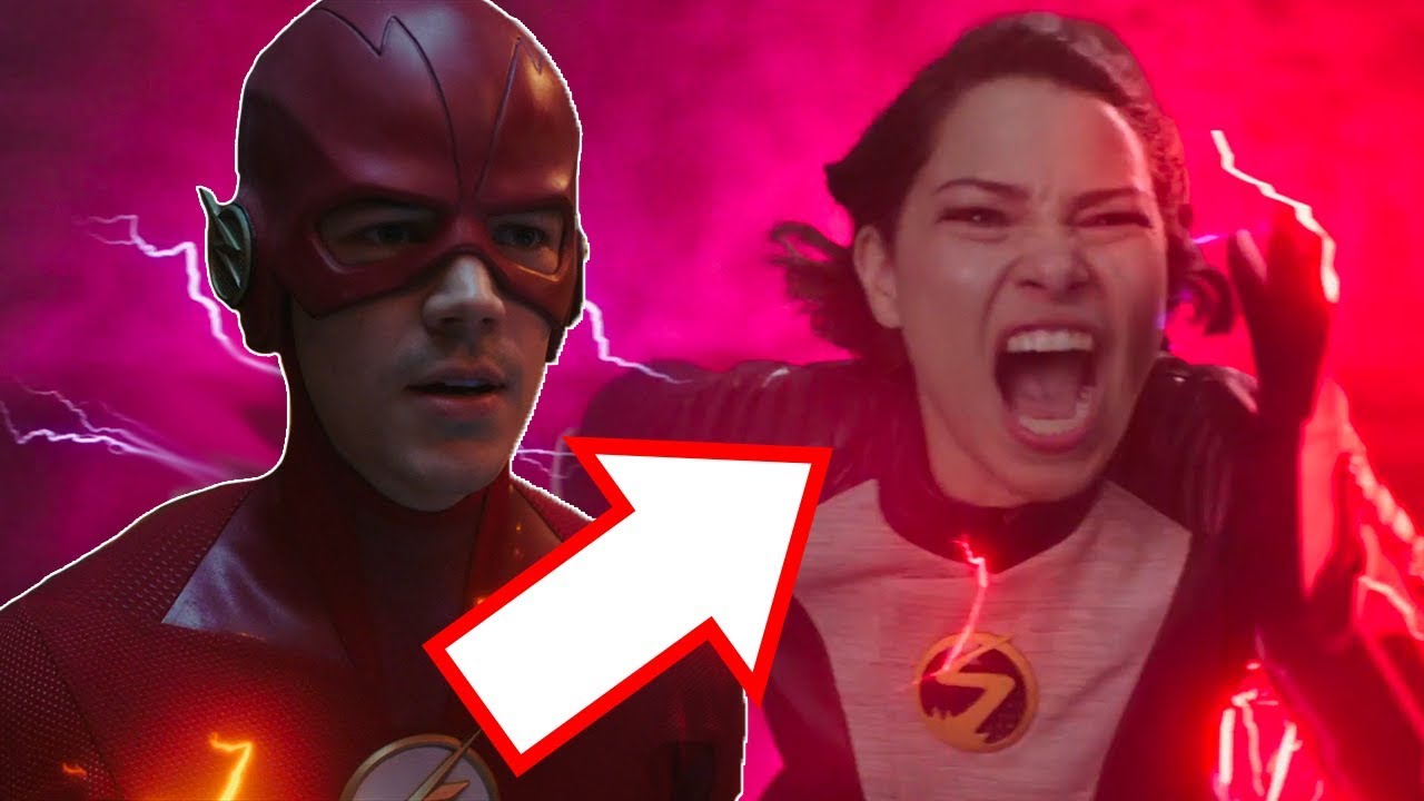 Nora Goes Negative Speedforce! Evil Nora! - The Flash 5x20 Trailer ...
