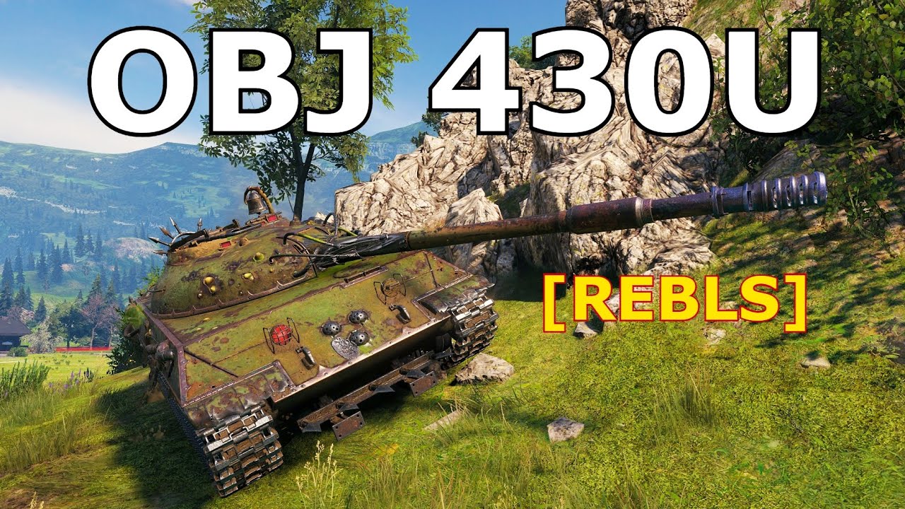 World of Tanks Object 430U - 10 Kills 9,6K Damage - YouTube
