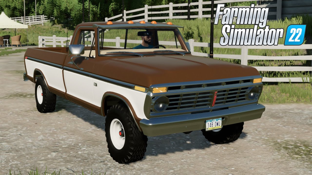 FS22 - 1973 Ford F250 - Farming Simulator 2022 American Pickup Classic ...