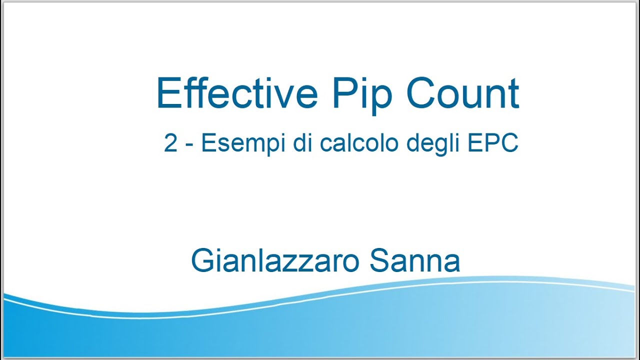Effective Pip Count - esempi - YouTube