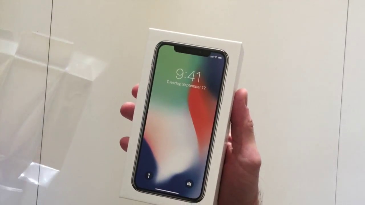 iPhone X udpakning og start på dansk (i Phone X unboxing in Danish ...