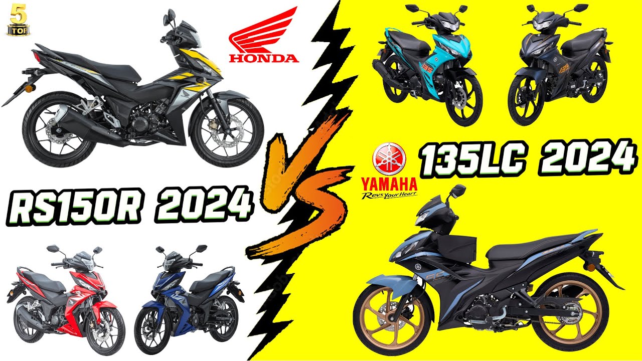 Yamaha 135LC 2024 VS Honda RS150R 2024 ️ NGANG GIÁ – Chọn EM nào…? 🔴 ...