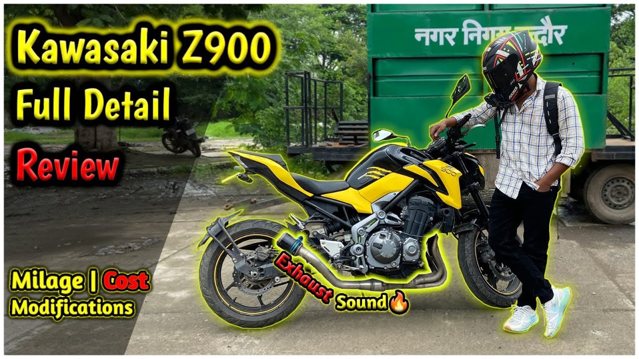 Kawasaki Z900 Full Details Review | Z900 Full Modified Exhaust | Z900 ...