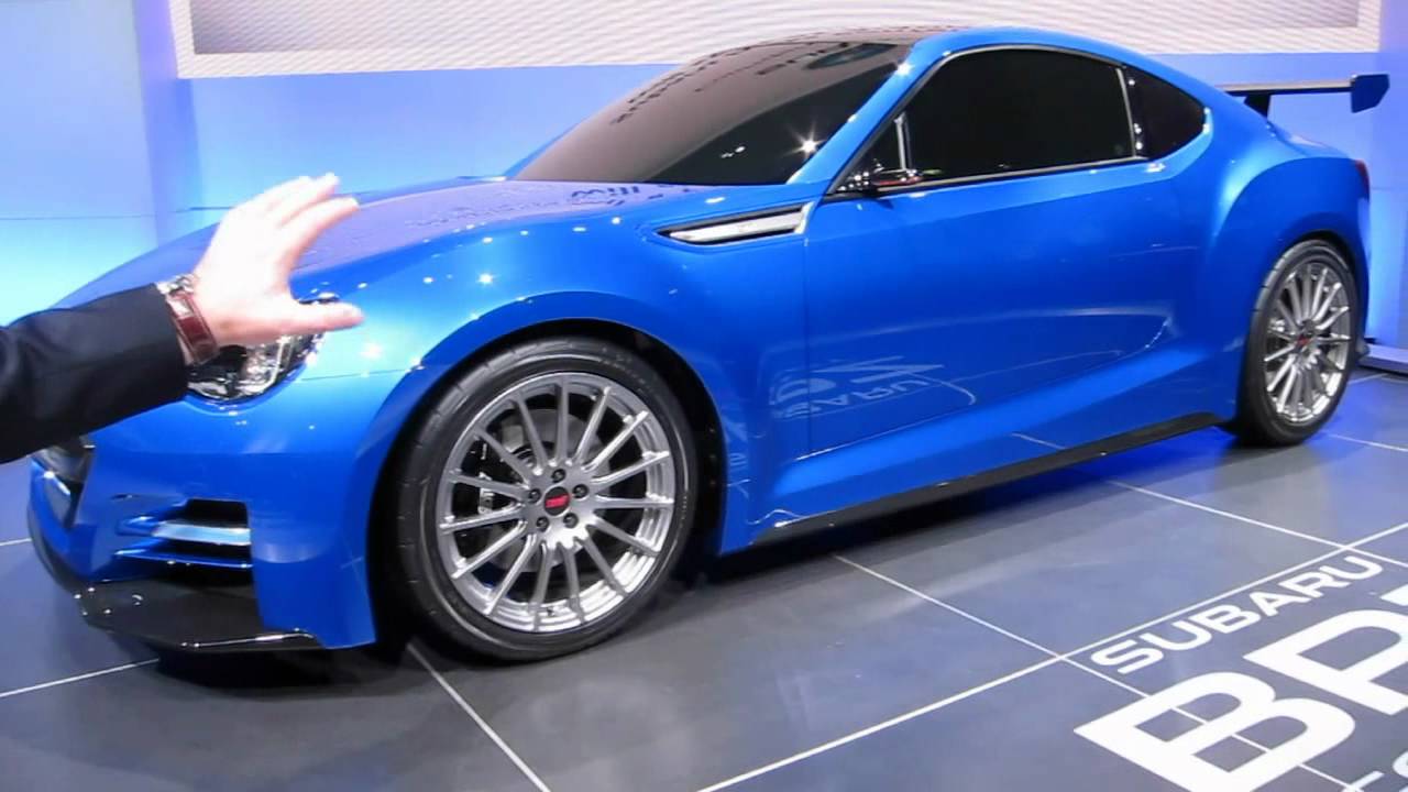 NEW Subaru BRZ Concept STI - World Debut @ LA Auto Show 2011 - YouTube