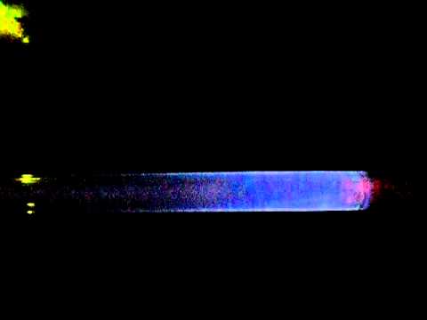 vacuum discharge tube (low pressure) - YouTube