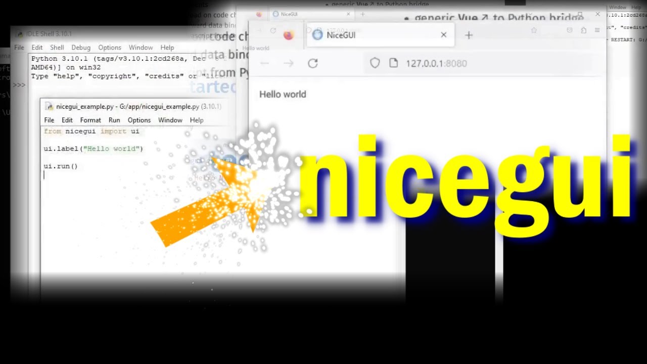 Pip Install Nicegui Build Webapp Youtube
