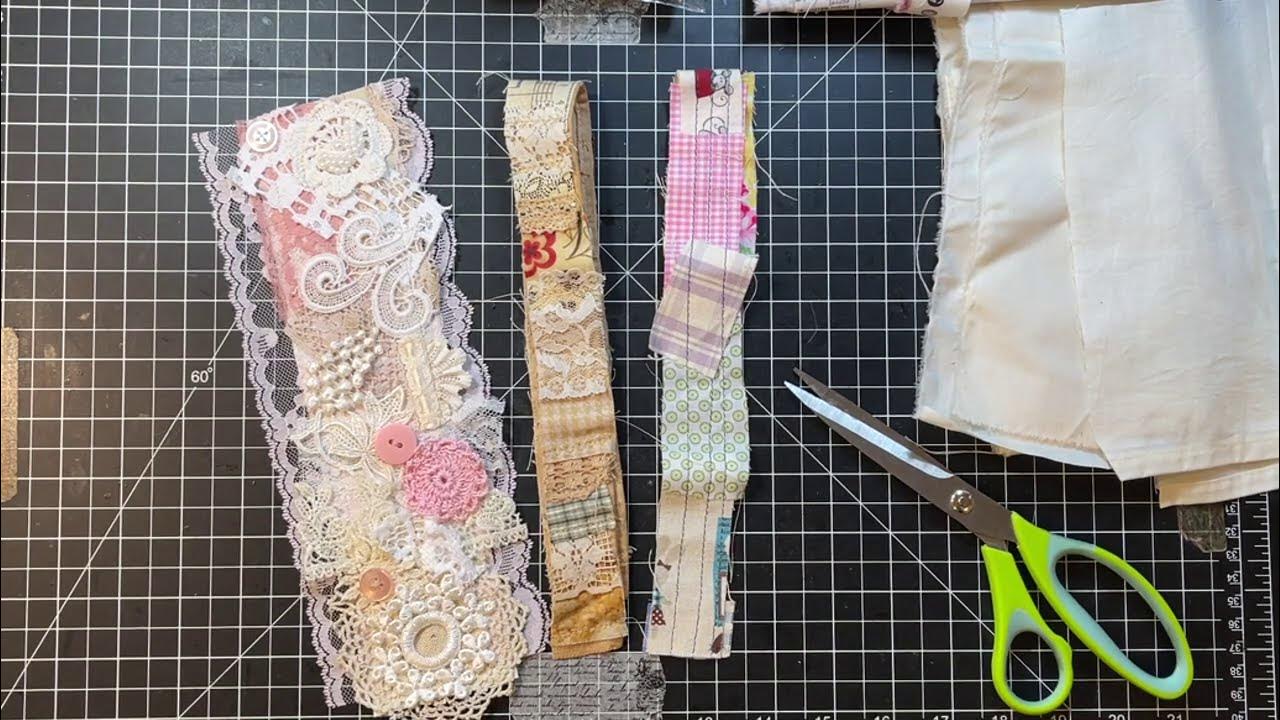 Scrappy Saturday! - Tutorial | Three Versions of Fabric Snippet Rolls - YouTube