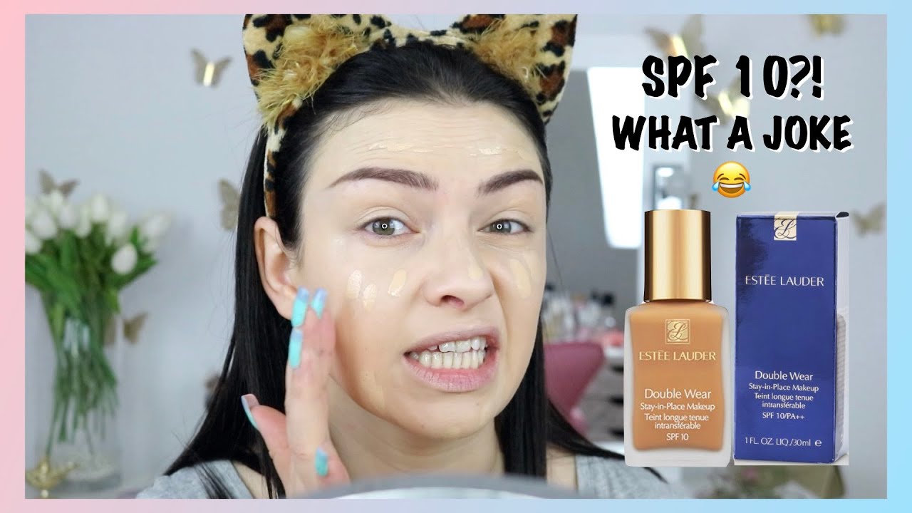 Estēe Lauder Double Wear Stay in Place Foundation First Impressions ...