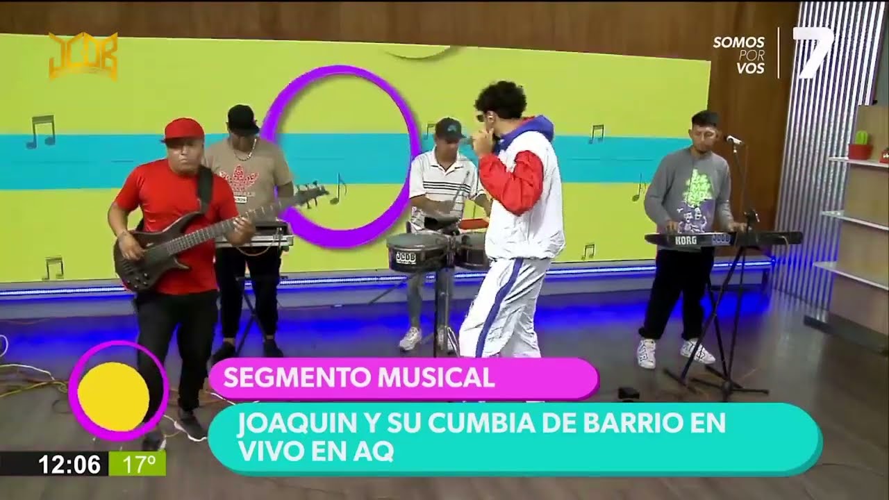 Joaking y Su Cumbia de Barrio - Show en Vivo Aqui te lo Contamos Chords ...