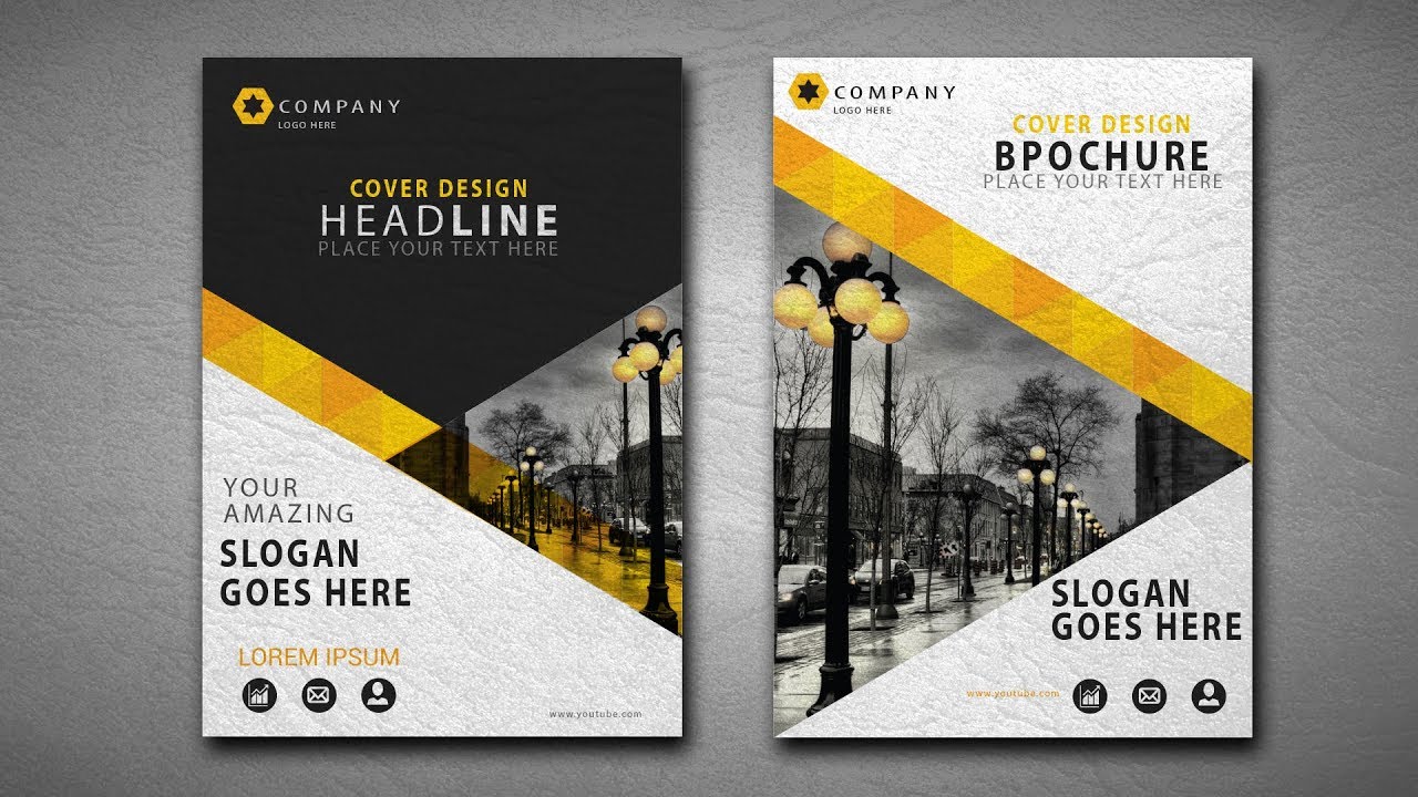 Illustrator Cc Tutorial Graphic Design Brochure Design Youtube