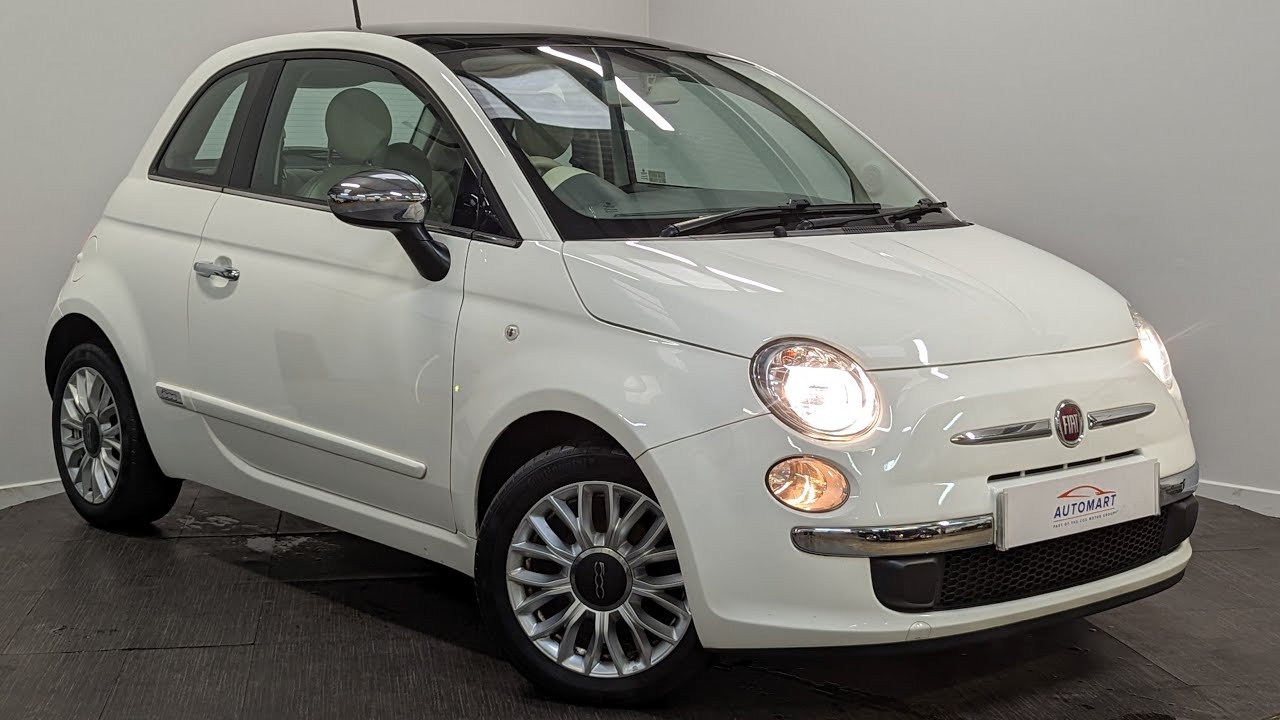 Fiat 2014(64) 500 1.2 Lounge Dualogic Euro 5 (s/s) 3dr - YouTube