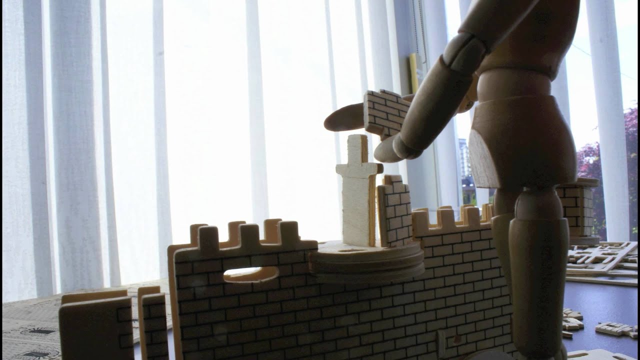 Blow - manikin stop motion animation - YouTube