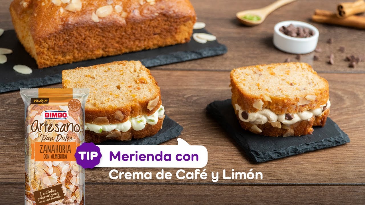 Merienda con Crema de Café y Limón - YouTube