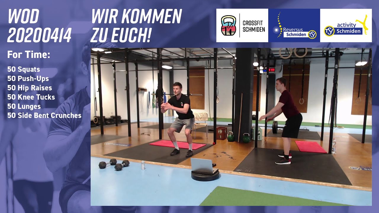 Workout of the day | chipper | strength training | 14.04.2020 - YouTube