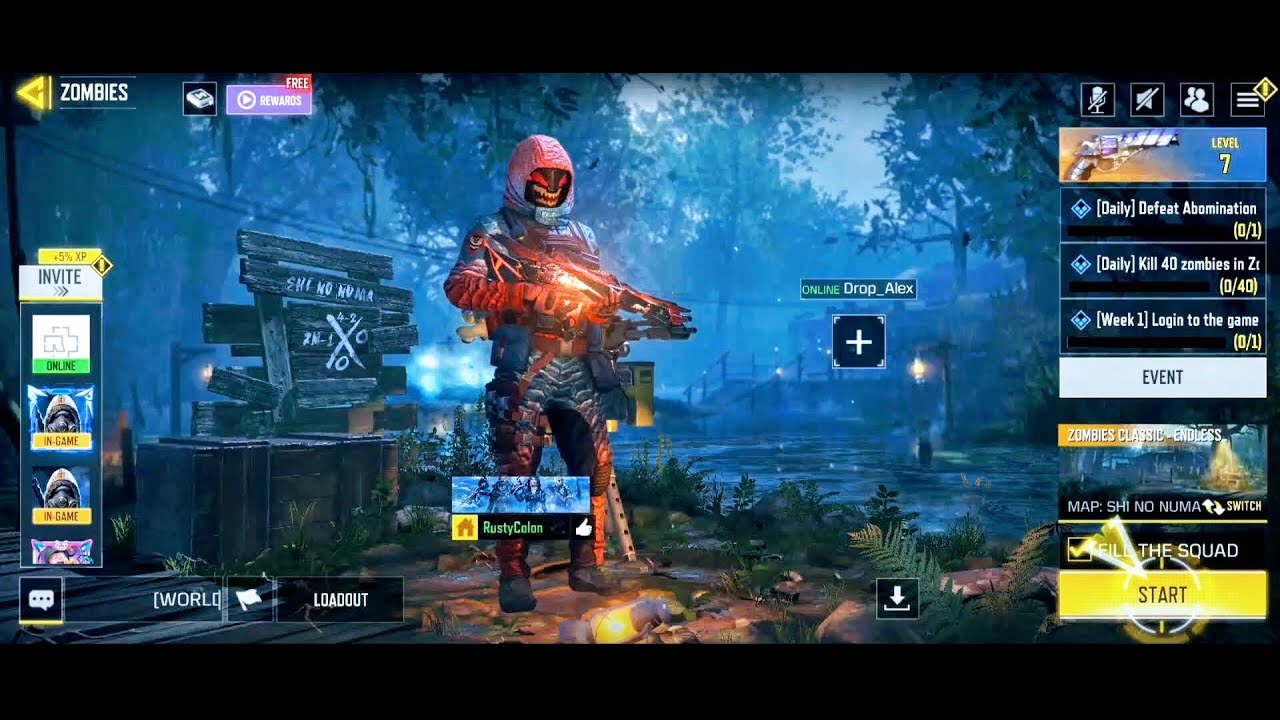 Hardcore Classic Zombies - Call Of Duty Mobile Zombies Gameplay - YouTube