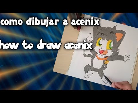 como dibujar a acenix paso a paso/ how to draw acenix - YouTube